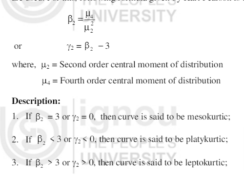 Measures of kurtosis - Globopoint Learning Centre